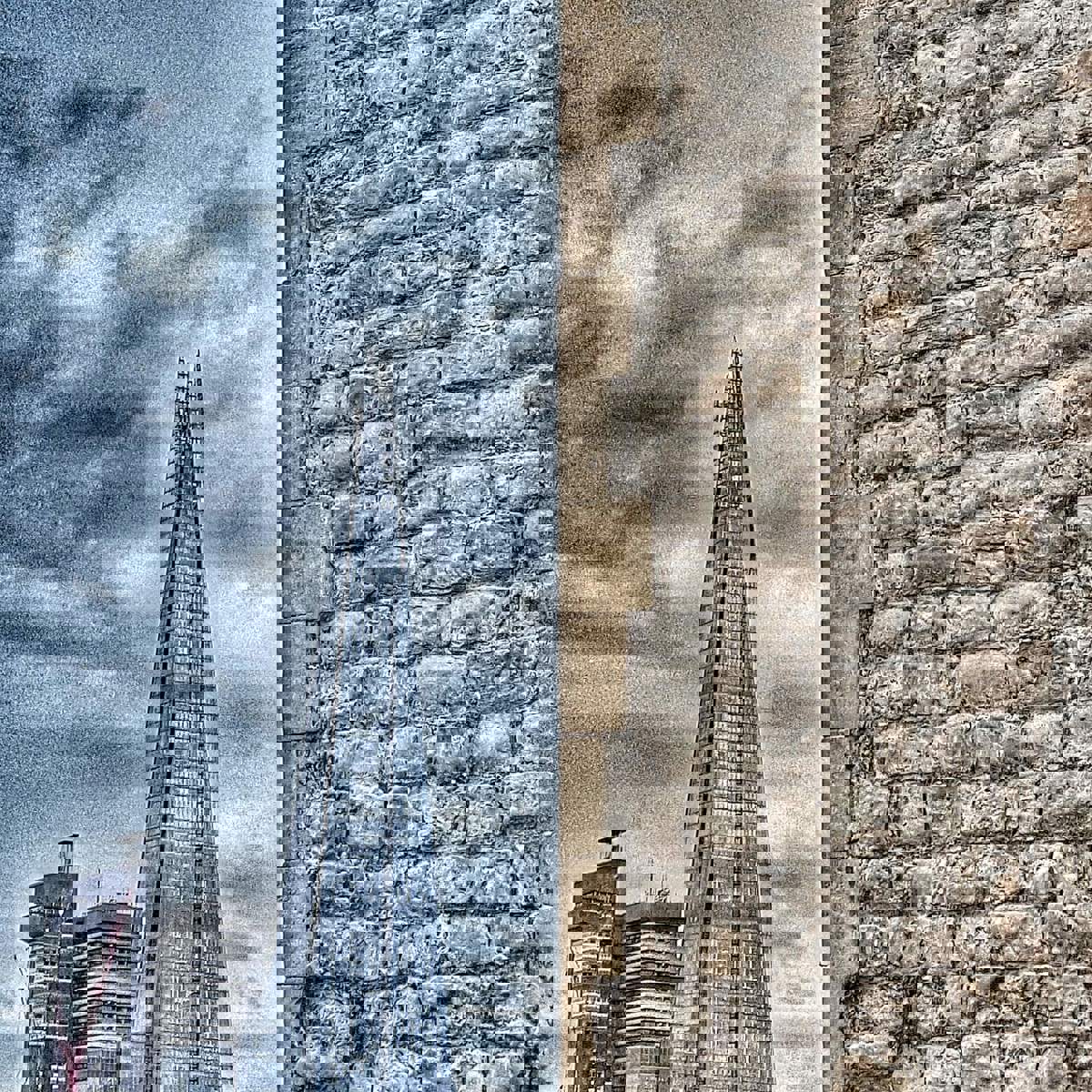 The Shard from the Tower of London - Darren Welch